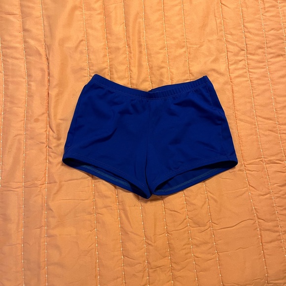 Varsity | Shorts | Varsity Royal Blue Spandex | Poshmark